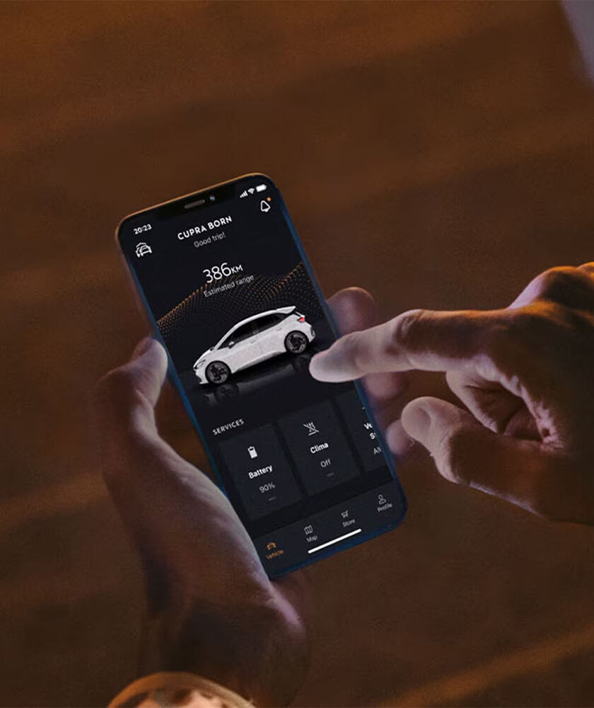 Alles over de My CUPRA app | Altijd verbonden | Pon Center